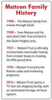 Matson Fruit grows generational apple legacy In Washington state ...