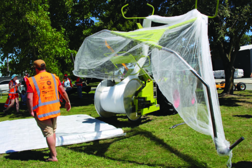Drape Net a viable option for orchard protection - Fruit Growers News