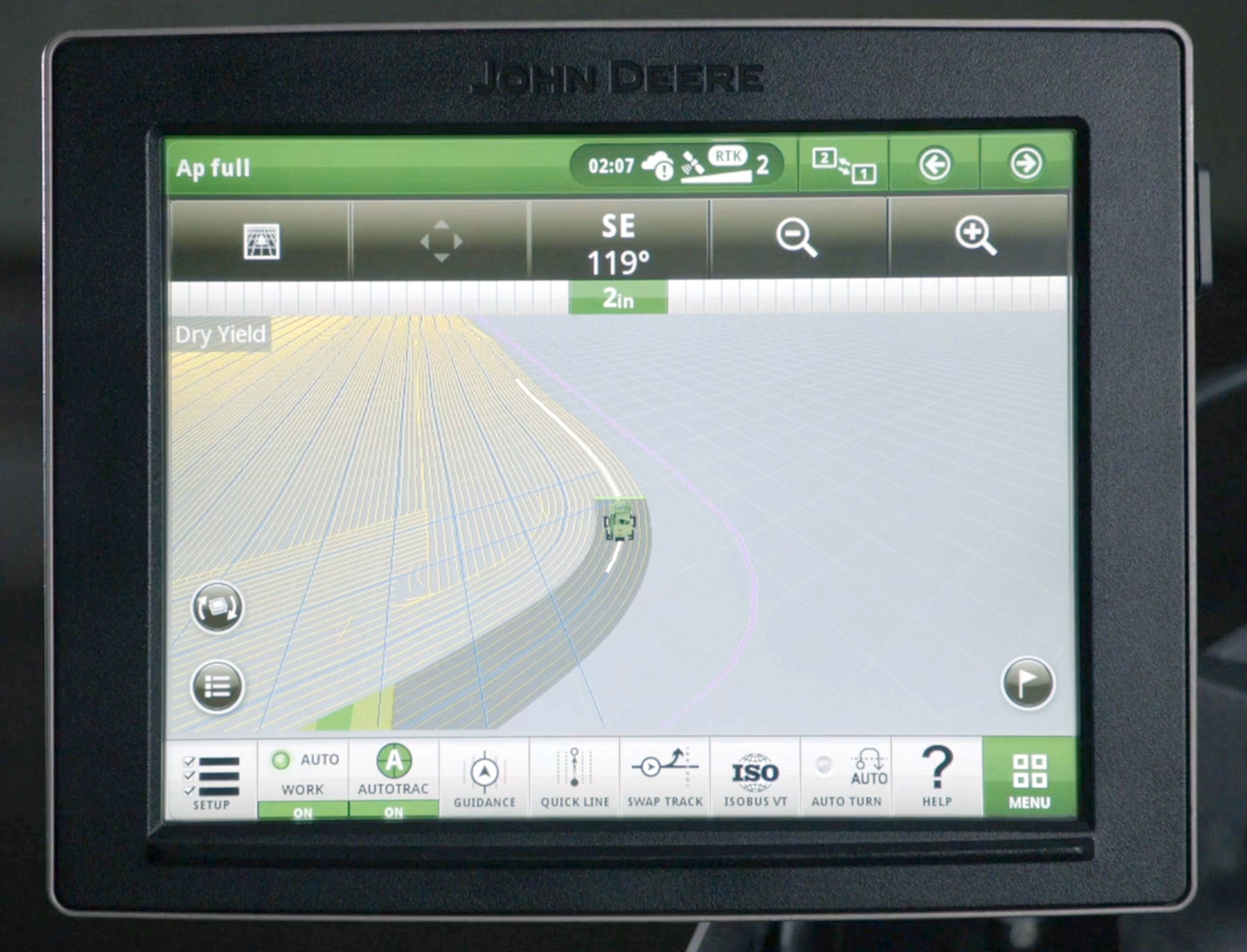 John Deere introduces AutoPath for more accurate row guidance - Fruit ...